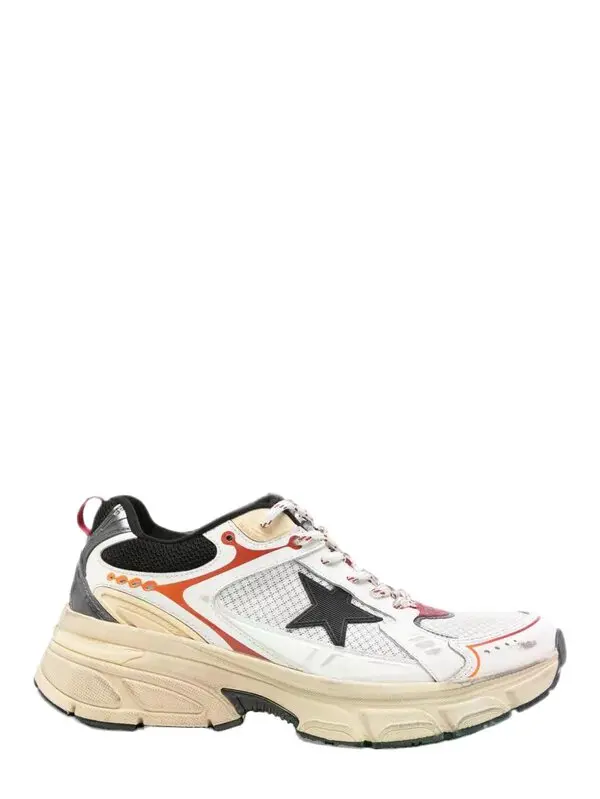 GOLDEN GOOSE Lightstar Star-patch Sneakers - White