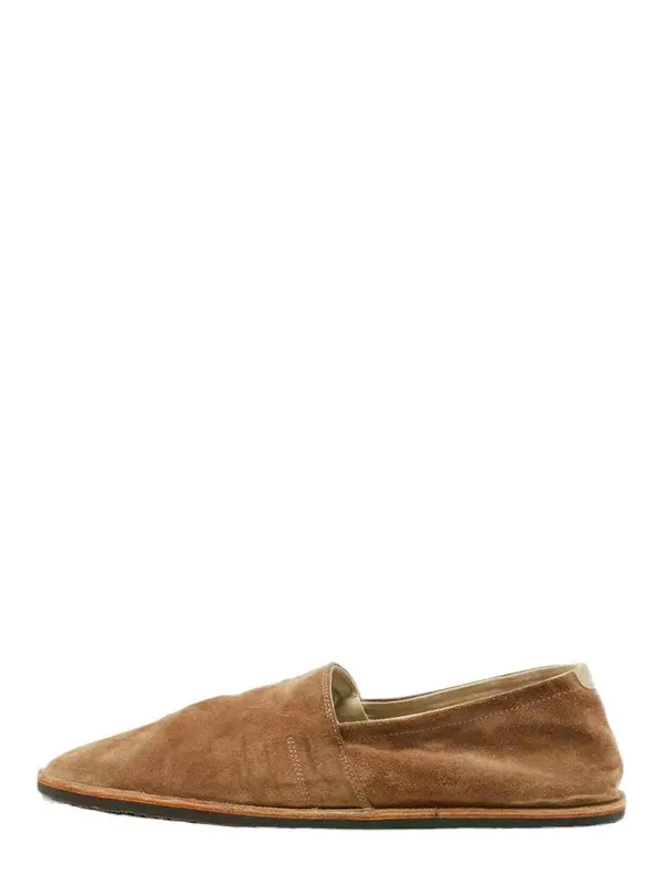 Brunello Cucinelli Suede Slip-on Loafers - Brown