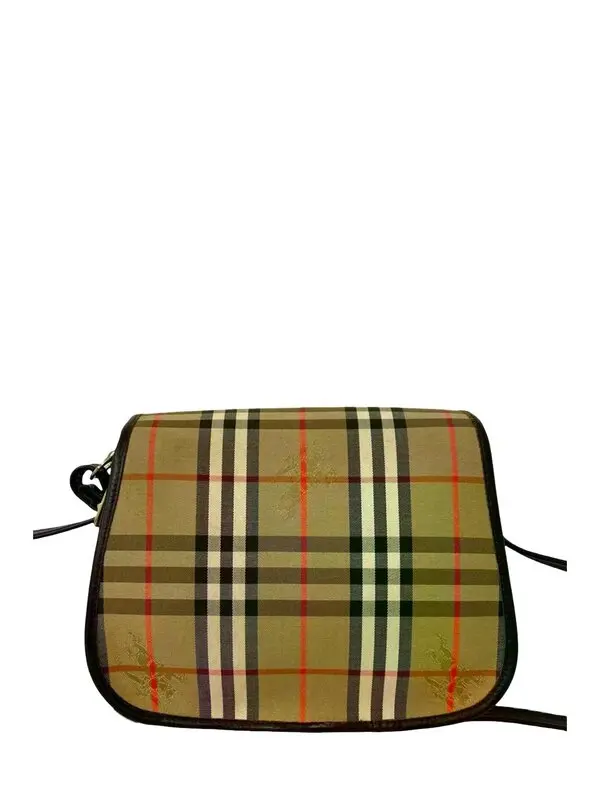 Burberry Nova Check Crossbody Bag - Neutrals