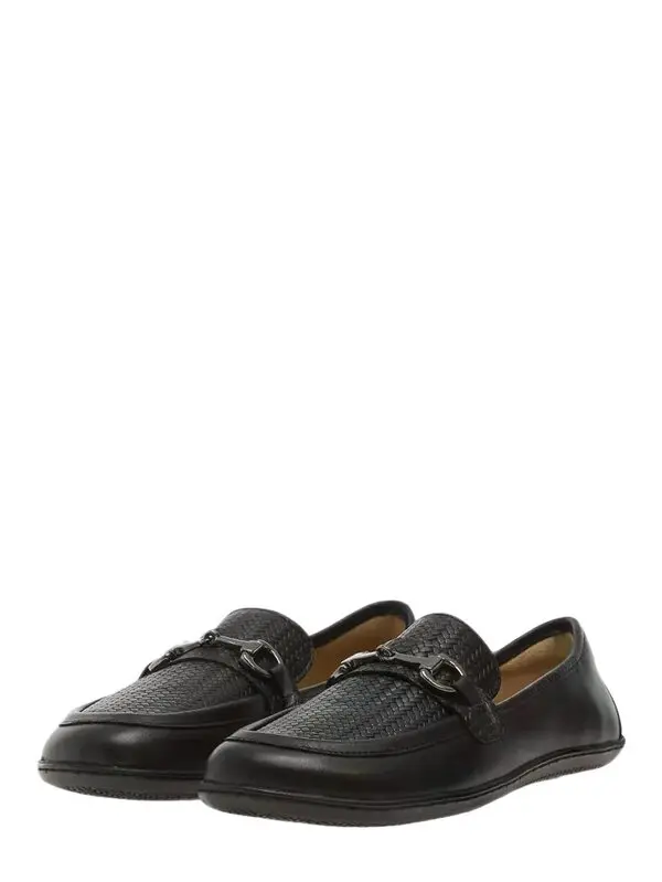 Be Lenka Divella Woven-panel Bit Loafers - Black