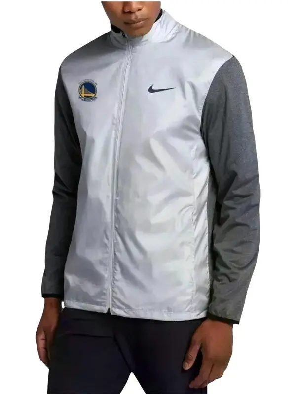 Nike Shield Golden State Warriors Jacket - Grey