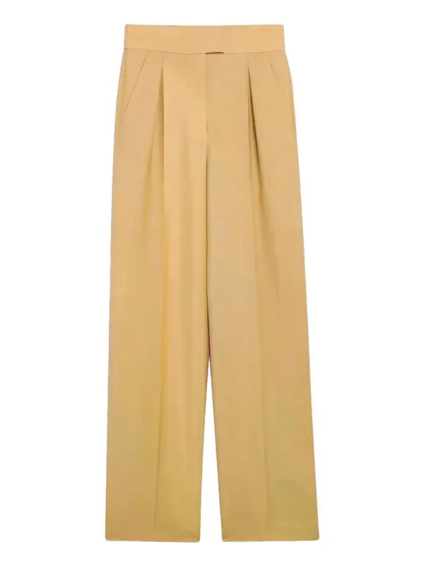 Valentino Garavani Pleated Trousers - Neutrals