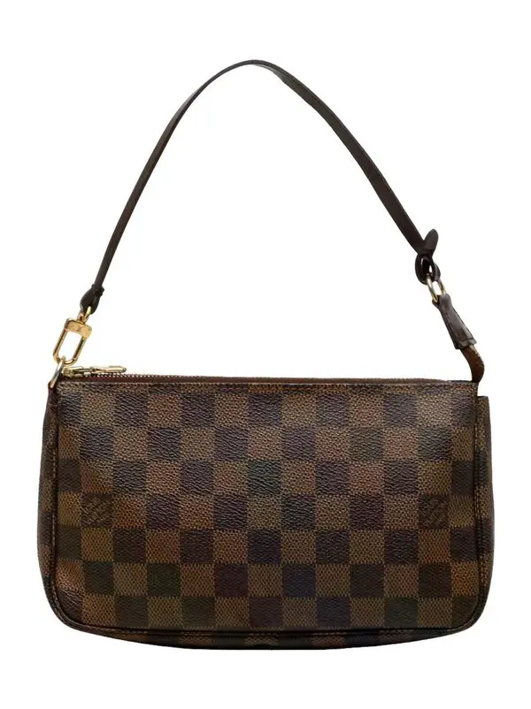 LOUIS VUITTON Damier Ebene Pochette Accessoires Shoulder Bag - Brown