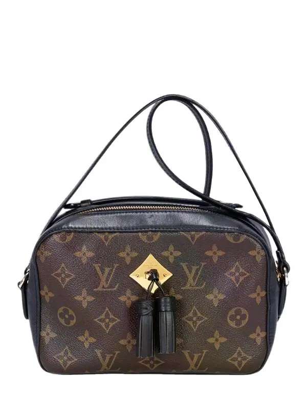 LOUIS VUITTON Saintonge Tassel Shoulder Bag - Brown