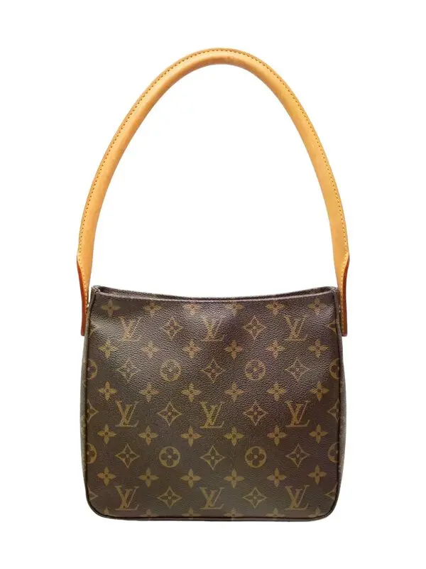 LOUIS VUITTON Monogram Looping Mm Shoulder Bag - Brown