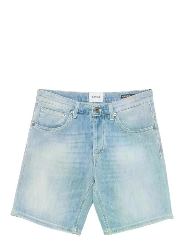 DONDUP Light Washed Denim Shorts - Blue