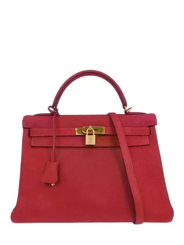Hermès 2003 32 Kelly Tote Bag - Red