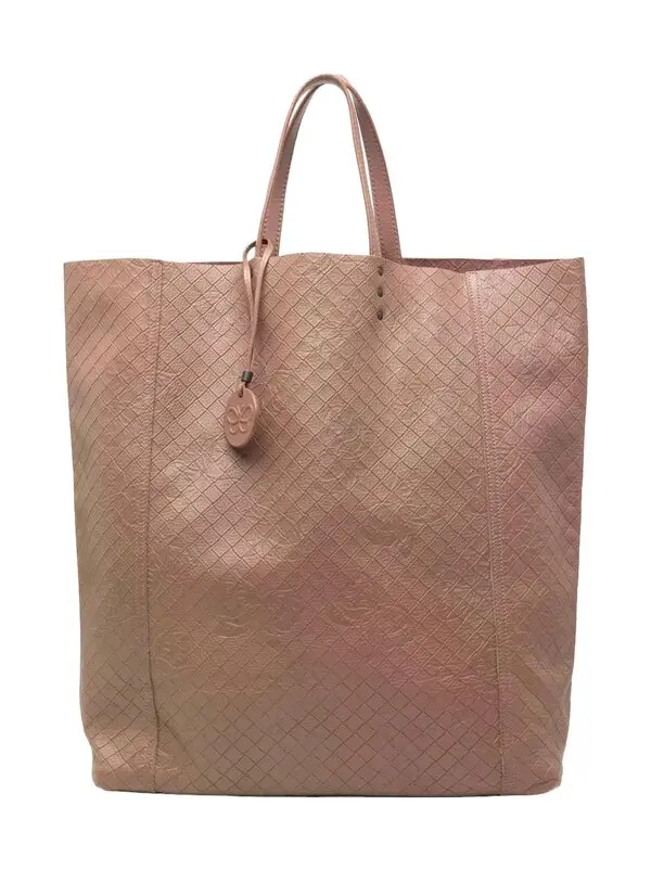 Bottega Veneta Intrecciomirage Butterfly Tote Bag - Brown