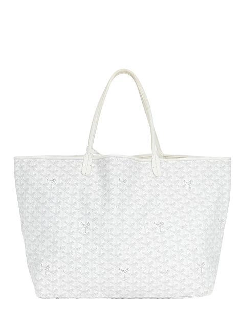 FWRD RENEW Goyard Saint Louis Gm Tote Bag - White