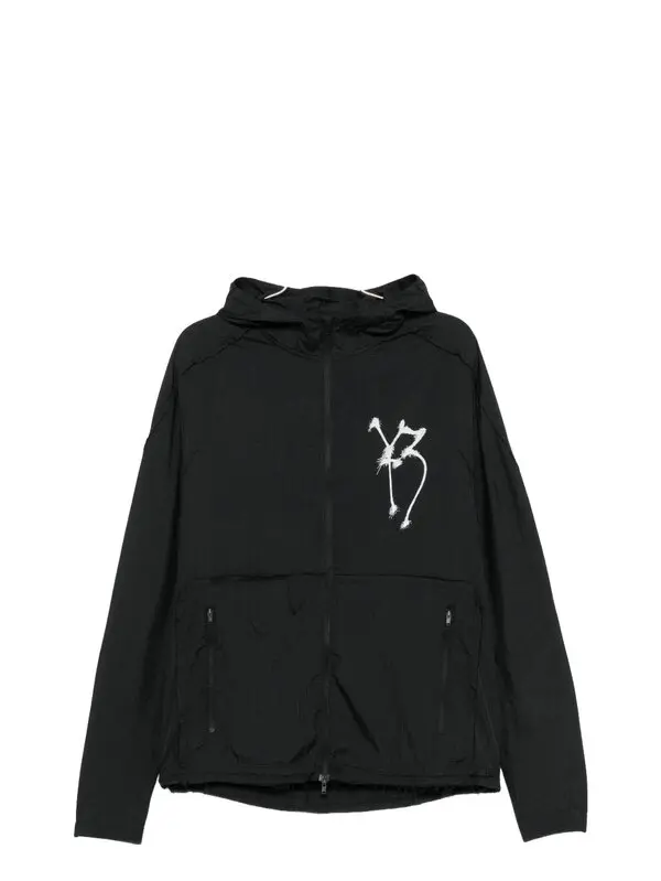 Y3 Nylon Running Jacket - Black