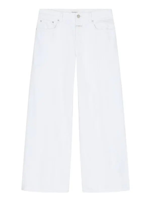 Closed Jayla Flared Denim Jeans - White