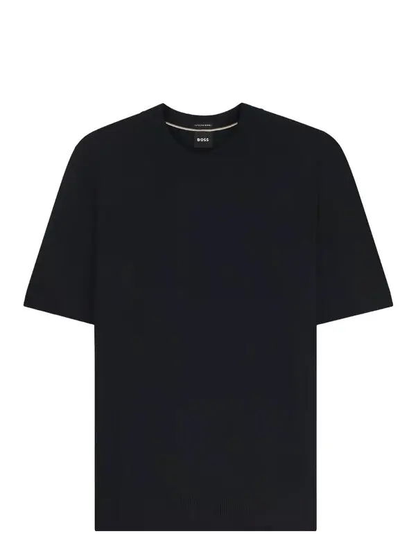 BOSS Virgin Wool T-shirt - Blue