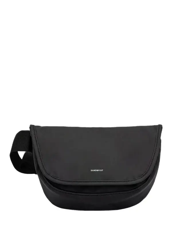 SANDQVIST Mini Stream Messenger Bag - Black