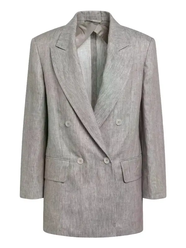 Max Mara Olimpia Double-breasted Blazer - Neutrals