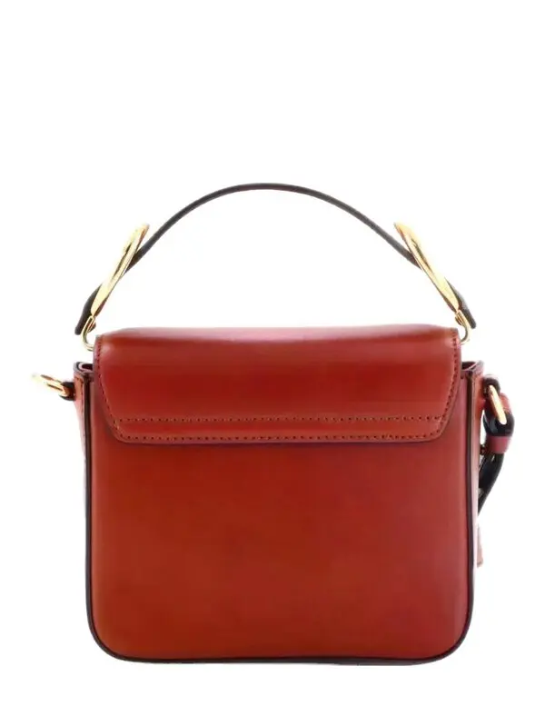 Chloé C Flap Bag Mini Crossbody Bag - Red