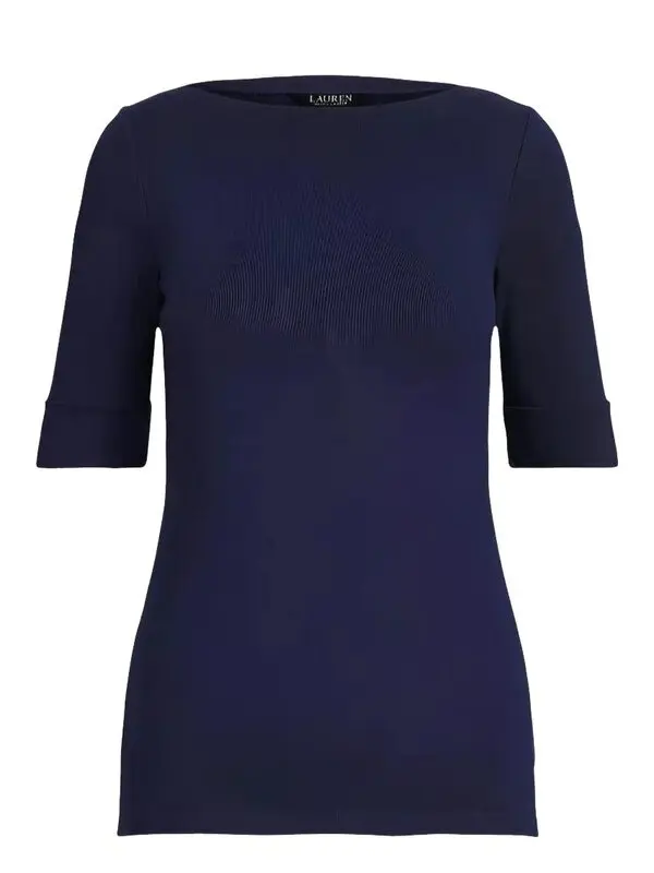 Ralph Lauren Boat-neck T-shirt - Blue