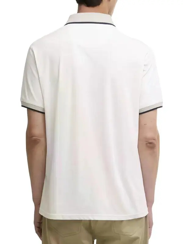 Barbour Logo-embroidered Tailored-fit Polo Shirt - Neutrals