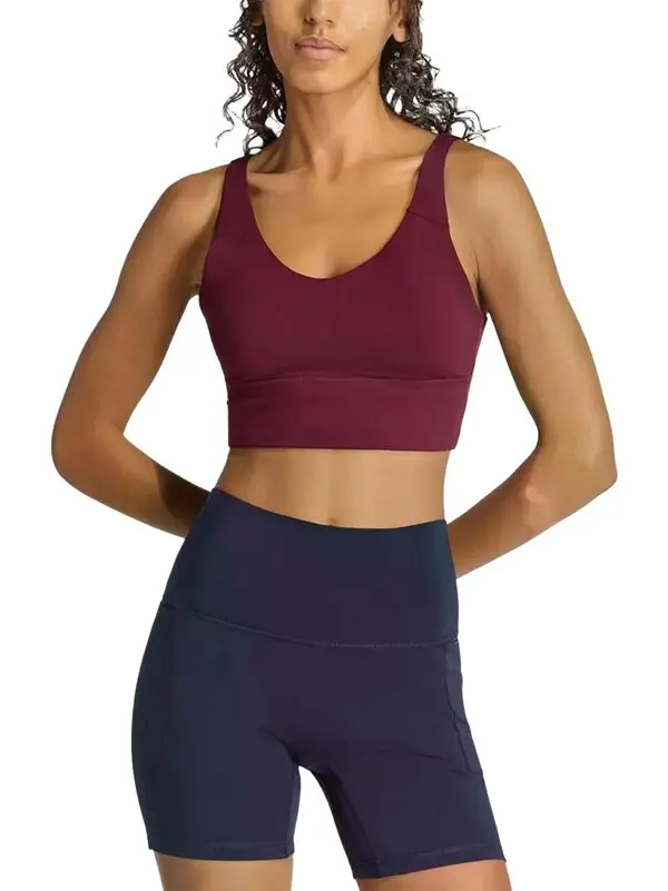 Adidas Studio All Me Sports Bra - Red