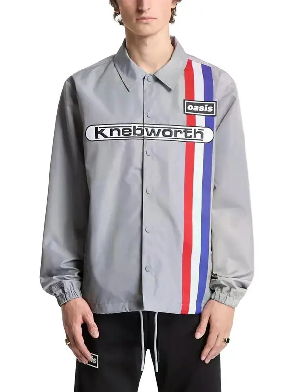 PLEASURES Supersonic Coach Jacket - Grey
