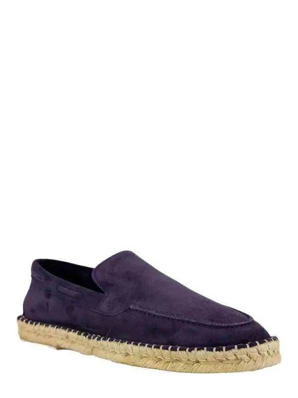 AURELIEN Beachside Suede Loafers - Blue