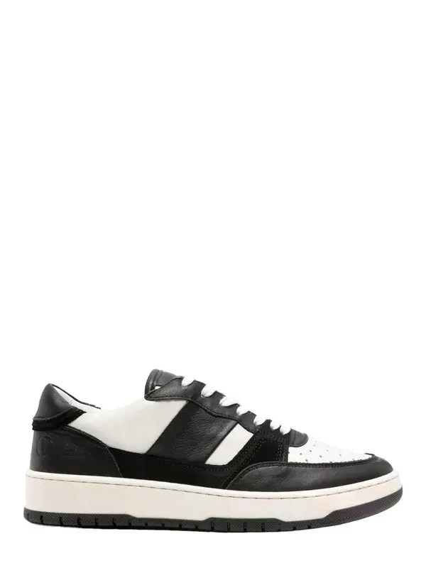 COLLEGIUM Pillar Alpha Leather Sneakers - White