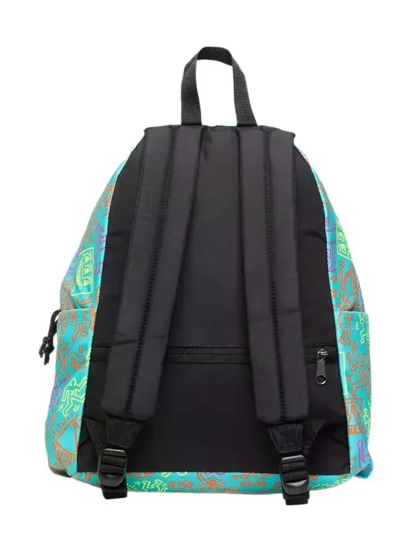 EASTPAK Day Pak'r Keith Haring-print Backpack - Blue