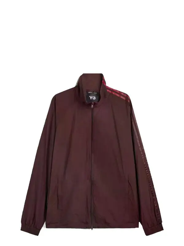 Y3 Logo-print Zip-up Jacket - Red