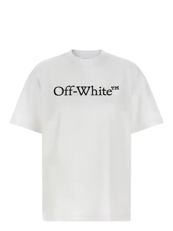 Off-White Big Logo Bookish T-shirt - White