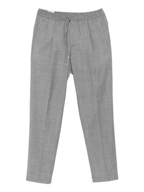 BRIGLIA 1949 Wimbledons Drawstring Trousers - Grey