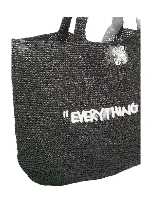Off-White Jitney Tote Bag - Black