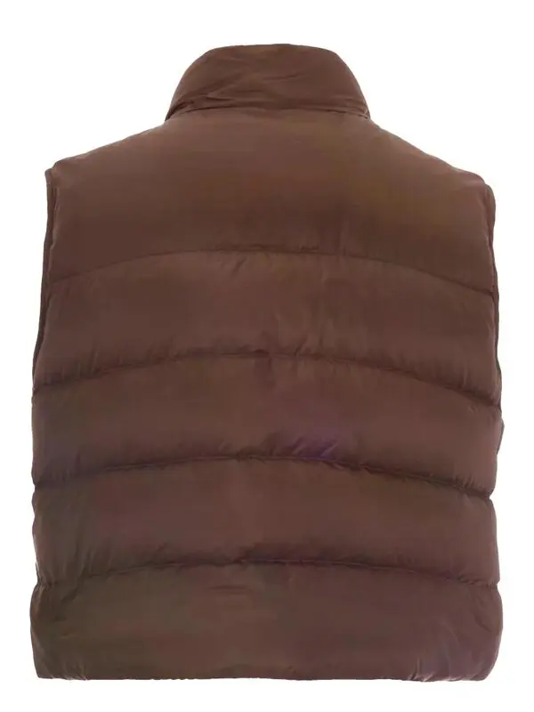 Max Mara Quilted Gilet - Brown
