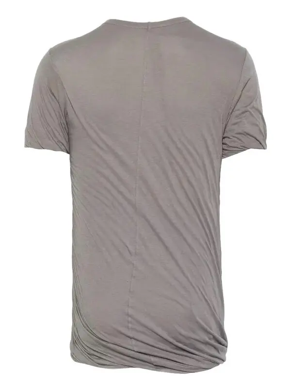 Rick Owens Double-layer Short-sleeve Cotton T-shirt - Grey
