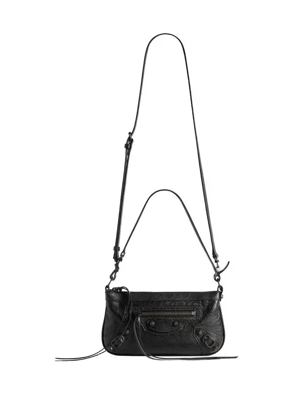 Balenciaga Le City Leather Tote Bag - Black