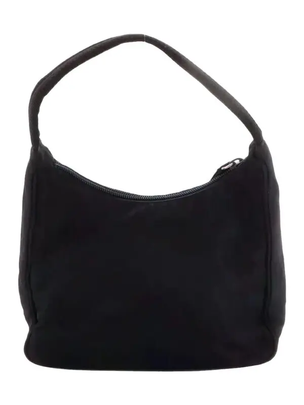 Prada Tessuto Mini Hobo Bag - Black