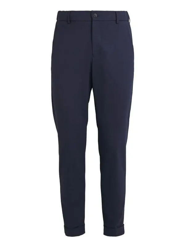 Marco Pescarolo Virgin Wool Drawstring Trousers - Navy
