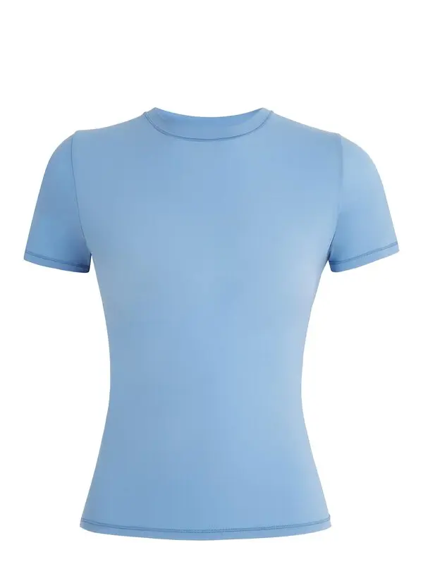 SKIMS Fits Everybody Short-sleeve T-shirt - Blue