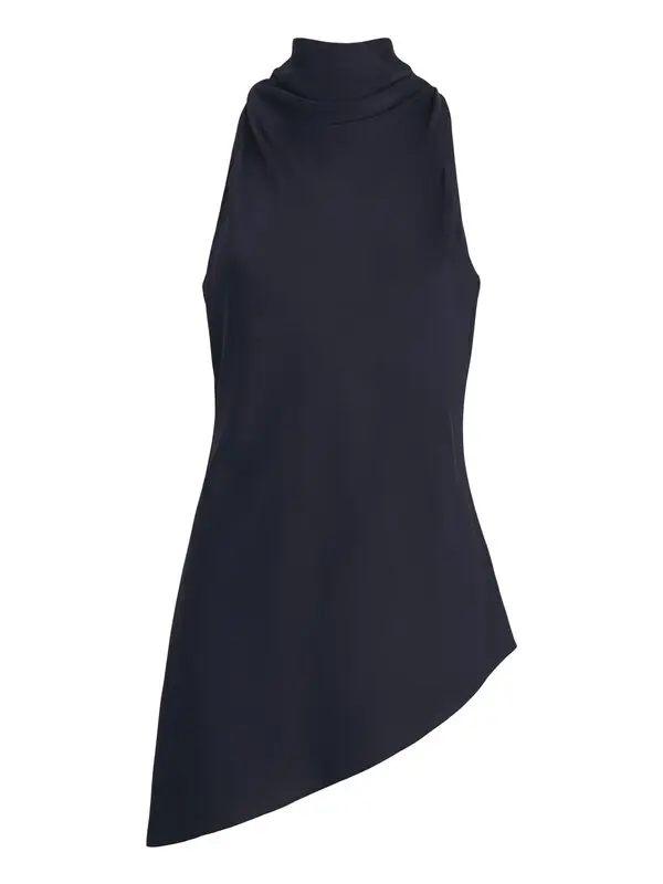 Veronica Beard Radford Tunic Top - Navy