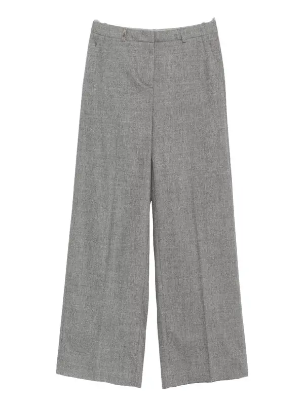 Peserico Wide-leg Trousers - Grey