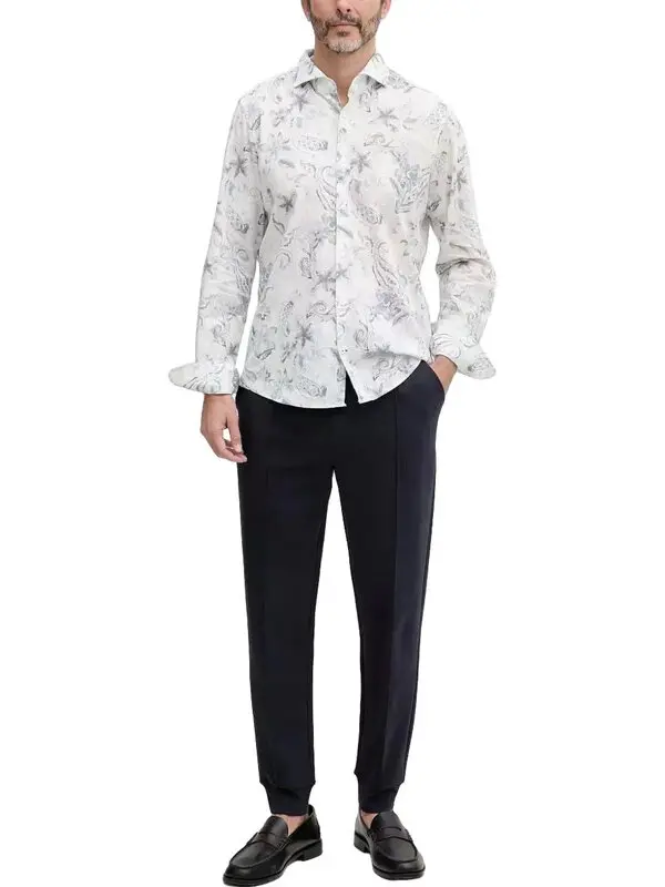 JOOP! Pai Paisley-print Shirt - Blue