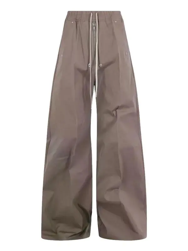 Rick Owens Bela Drawstring Wide-leg Trousers - Grey