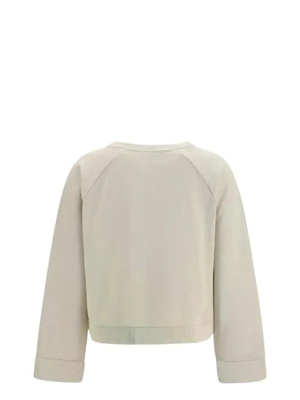 Pinko Neves Logo-print Sweatshirt - Neutrals