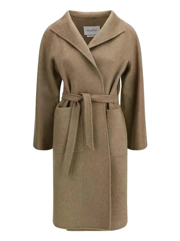Max Mara Lilia Belted Coat - Neutrals