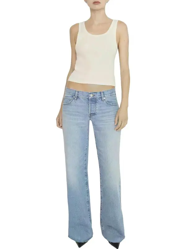 FRAME Wide-leg Jeans - Blue