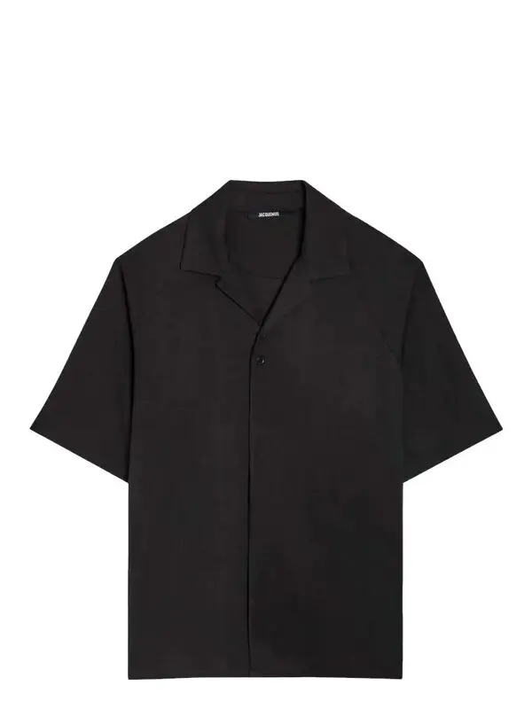 Jacquemus Jeans Atelier Short-sleeve Shirt - Black