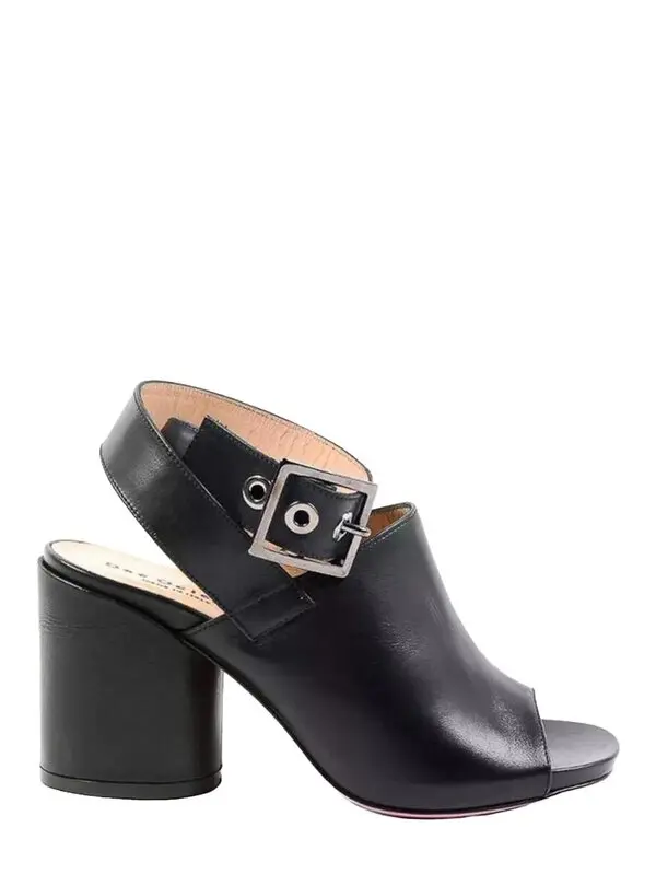Dee Ocleppo Buckle-fastening Peep-toe Pumps - Black