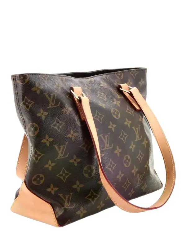 LOUIS VUITTON Monogram Canvas Cabas Piano Tote Bag - Brown