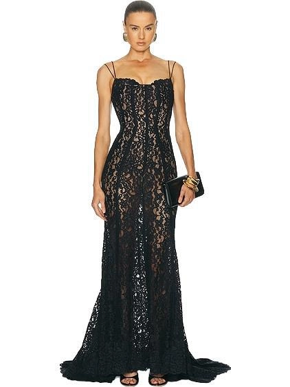 Cult Gaia Saylor Gown - Black