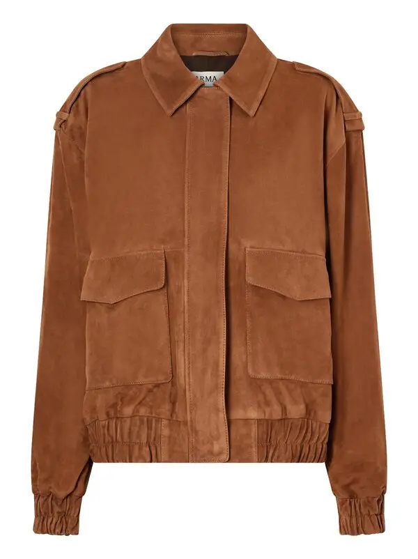 ARMA Halti Suede Jacket - Brown