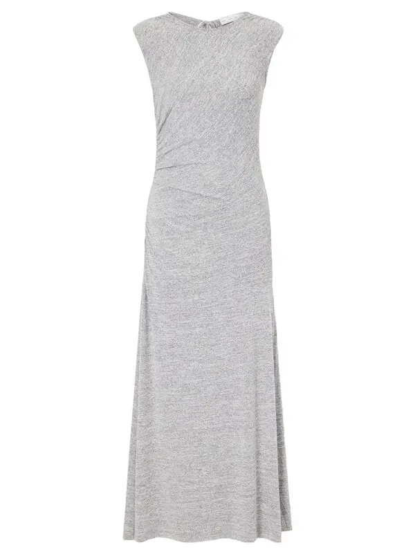 Proenza Schouler White Label Mimi Ruched Maxi Dress - Gray