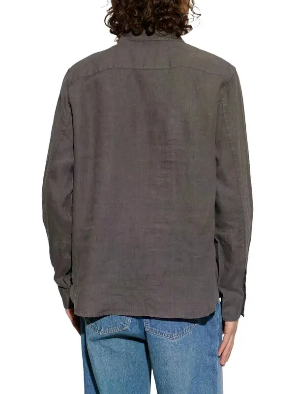 ALLSAINTS Loom Long-sleeve Shirt - Grey